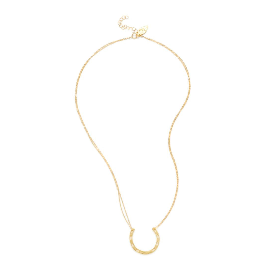 Lady Luck - Horseshoe Good Luck Charm Necklace Handmade Mom Gifts ...